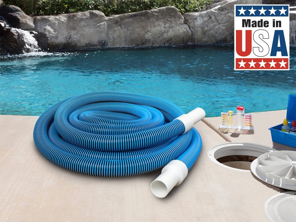 Poolmaster 33430 Heavy Duty In-ground Pool Vacuum Hose With Swivel Cuf ...