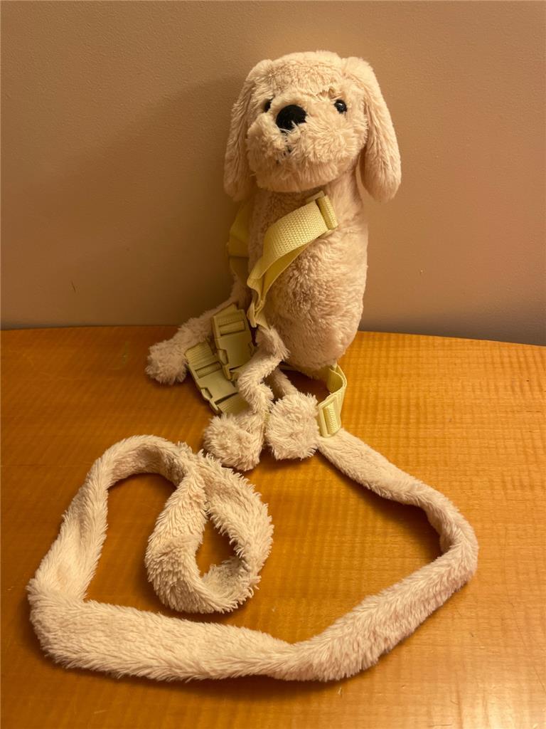 Gold Bug Tan Labrador Puppy Dog backpack Toddler Harness Safety Leash ...