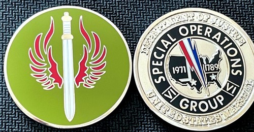 US Marshals Service - SOG “RED Team” SecondGEN 1.5in super rare ...
