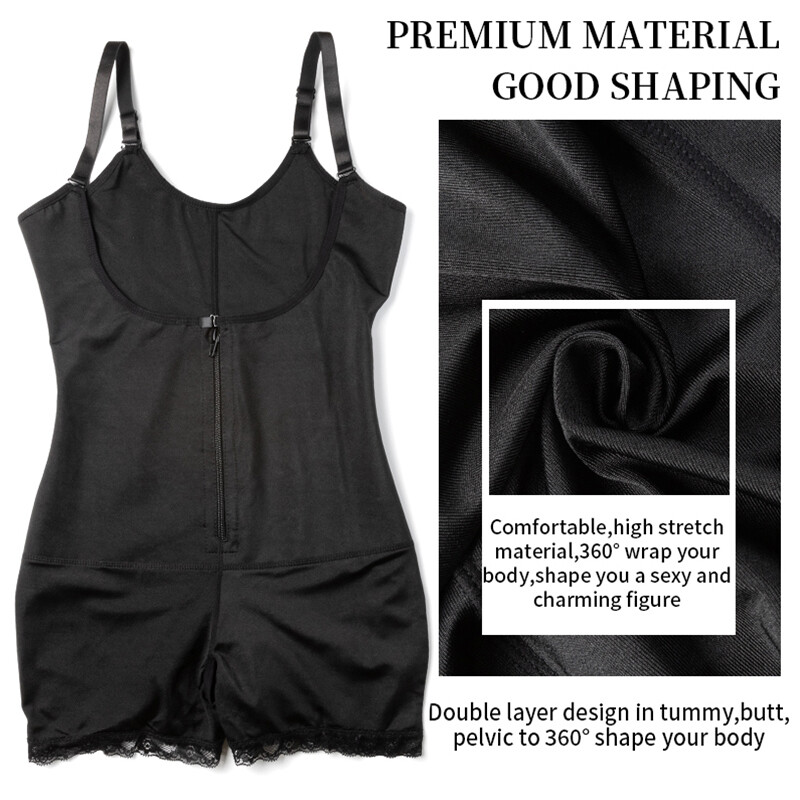 Fajas Colombian Girdle Waist Trainer Body Shaper Butt Lifter ...