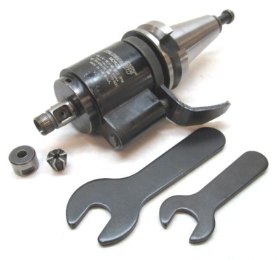 TAPMATIC #4-1/4" (M2.5-M6) TAPPING HEAD ATTACHMENT w/ BT40 SHANK - # ...