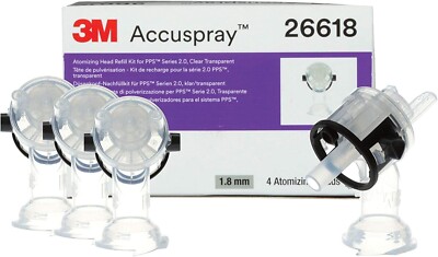 3M 26618 1.8MM Accuspray Atomizing Head Refill Pack for 3M™ PPS Series ...