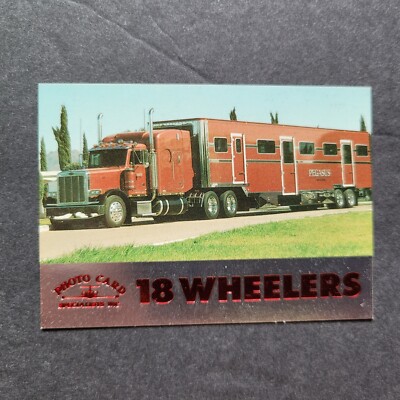 18 WHEELERS Promo Card #P4 Bon Air 1994 Peterbilt 13 speed 1995 | eBay