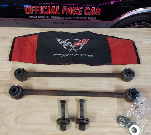 1980 - 1982 C3 Corvette Rear Strut Rods - Bushing Caps -Camber Adjust ...