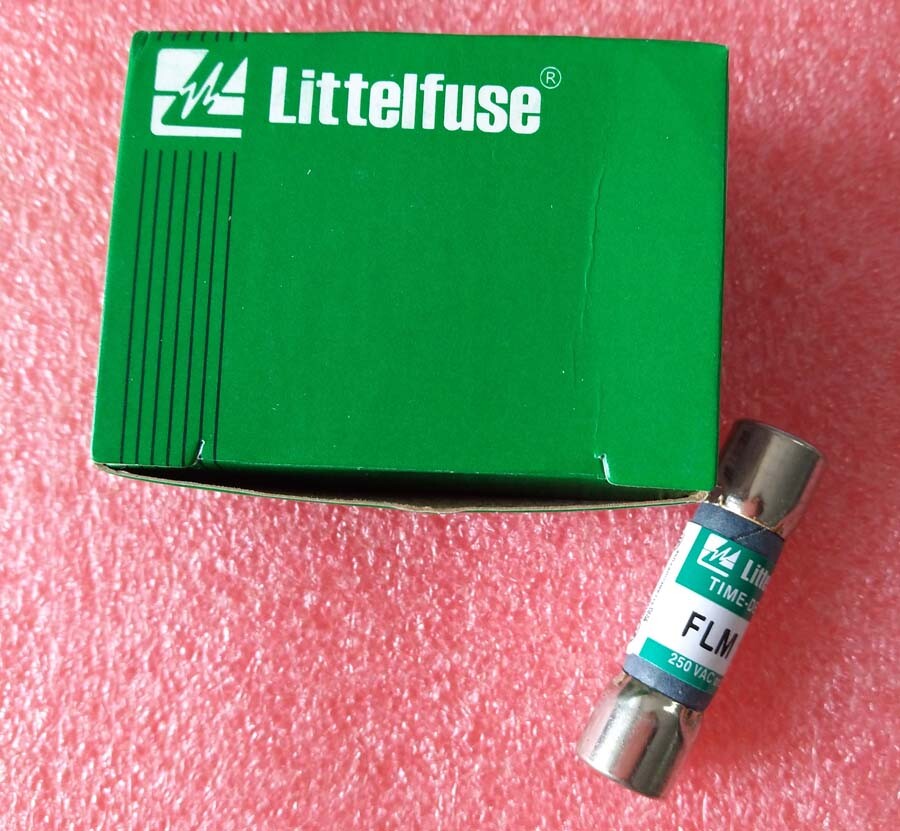 Littelfuse FLM-1/10 FLM1/10A ( 0.1 Amp ) 0.1A 250Vac Fuses Time Delay ...