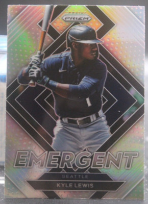 Kyle Lewis (Mariners/RC/Mercer Bears) - 2022 Panini Prizm Emergent ...