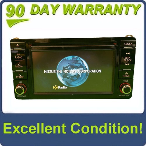 2016-2017 Mitsubishi Outlander Lancer OEM AM FM Radio Receiver CD ...