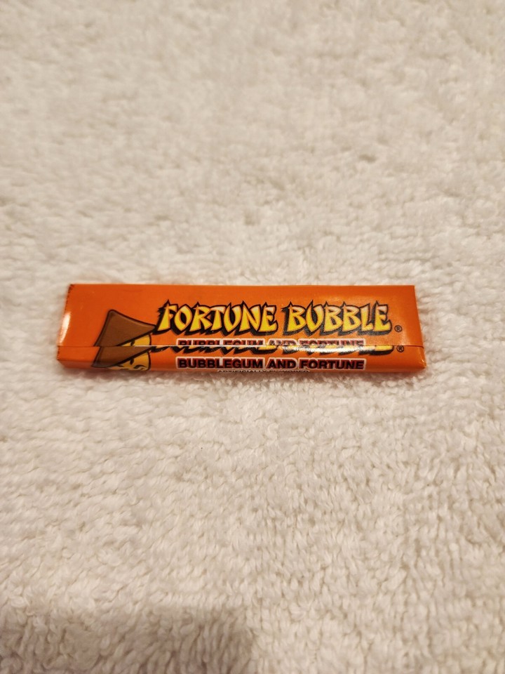 Rare Fortune Gum Albert & Sons One Stick FORTUNE BUBBLE Gum 3.5" | eBay
