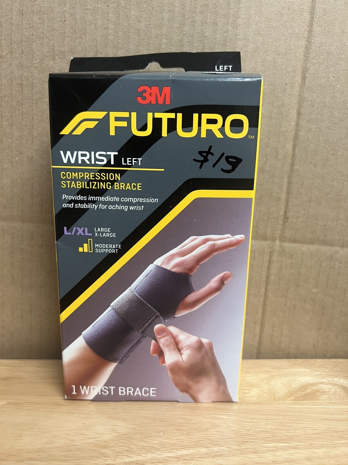 FUTURO Energizing Wrist Support L-xl Left 1ct 051131201583a1520 for ...