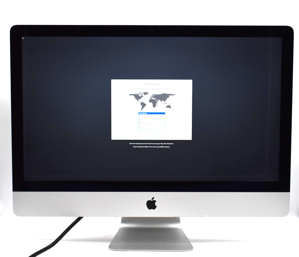 27" Apple A1419 iMac 18.3 i5-7500 @ 3.40GHz 32GB RAM 500GB SSD Radeon ...