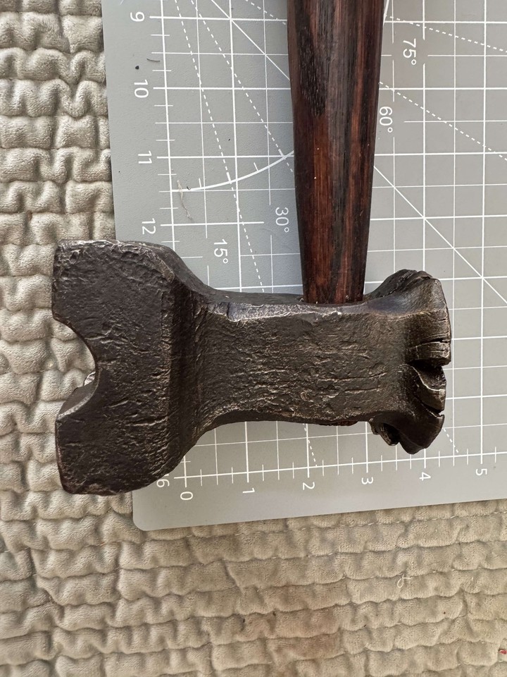 Vintage Blacksmith Swage Hammer – Forged Steel | Rare Blacksmithing ...