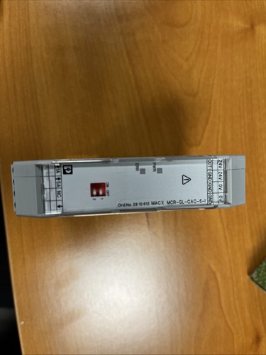 PHOENIX CONTACT Current transmitter MACX MCR-SL-CAC- 5-I | eBay