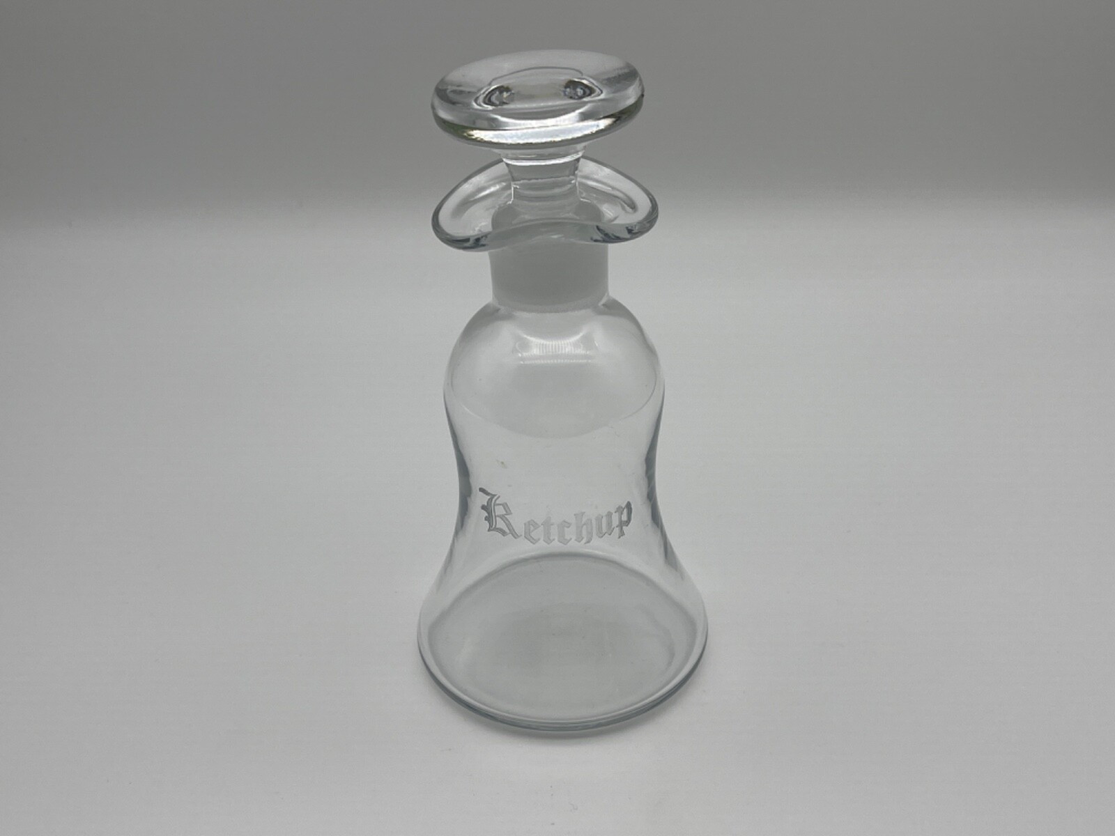 Cambridge 1263 French Dressing Bottle Etched Ketchup | eBay