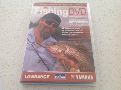 FISHING DVD, SALT & FRESH WATER, AS New, COMPLETE BAITS, LURES, FLY ...