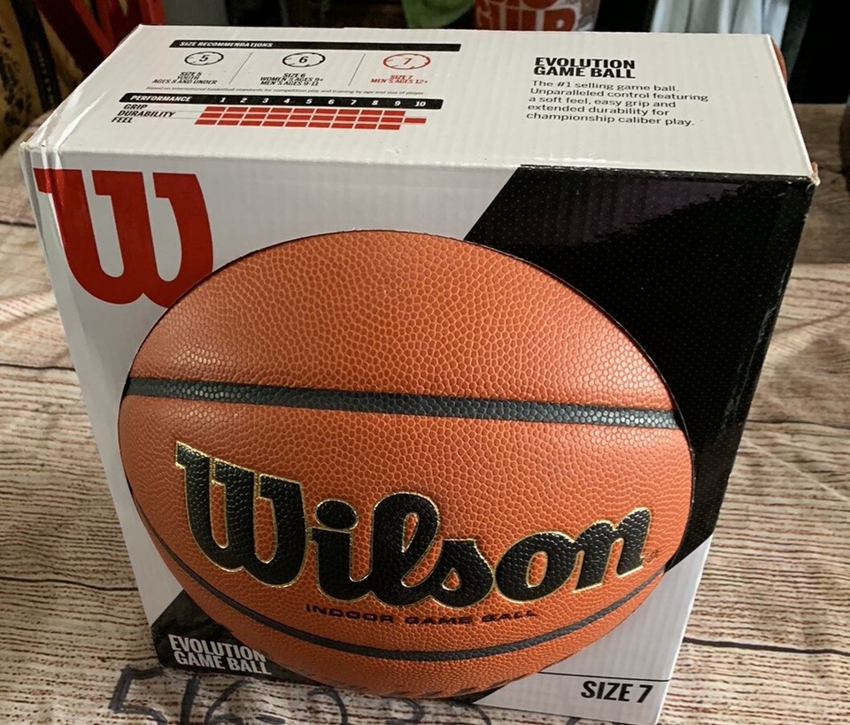 New In Box Wilson Evolution Official Basketball - size 7 NWT 29.5 | eBay
