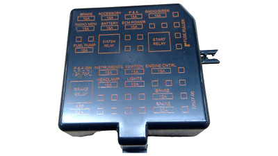 HARLEY-DAVIDSON COVER ASM FUSEBLOCK W/GRAP 72537-08 NEW OEM 72537-08 | eBay