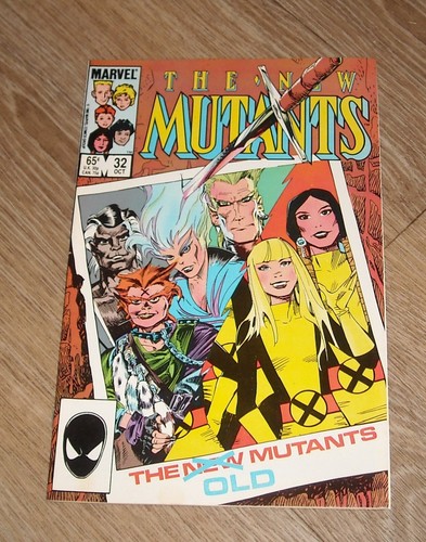 NEW MUTANTS # 32 MARVEL COMICS October 1985 MADRIPOOR LOCATION 1st ...