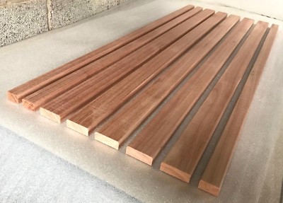 Hardwood Garden Bench Slats Red Grandis 1.22m 4 ft x 20mm Mahogany ...