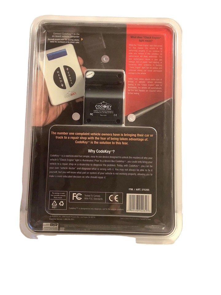 CodeKey OBD ll On-Board Diagnotic Code Reader Scanning Tool #375265 | eBay