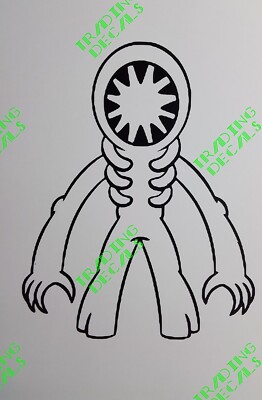 Doors Friends Viny Decal Sticker, Figure, Screech, Rush, custom colors ...