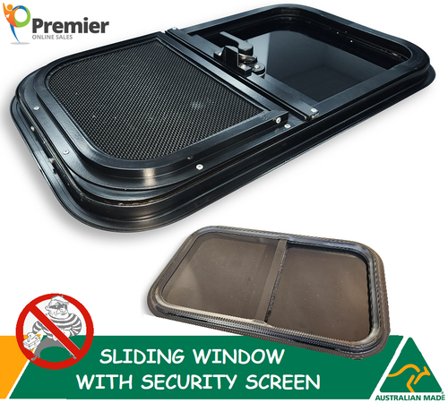 Security Screen Sliding Window Caravan Horse Float Camper Canopy 4wd ...