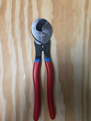iCrimp 9-5/8" Cable Cutting Tool,1lb.2 oz.,Red Vinyl Grips,EXCELLENT | eBay
