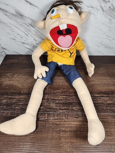 JEFFY Puppet Plush Super Mario Logan SML Authentic 28"(Head To Toe ...