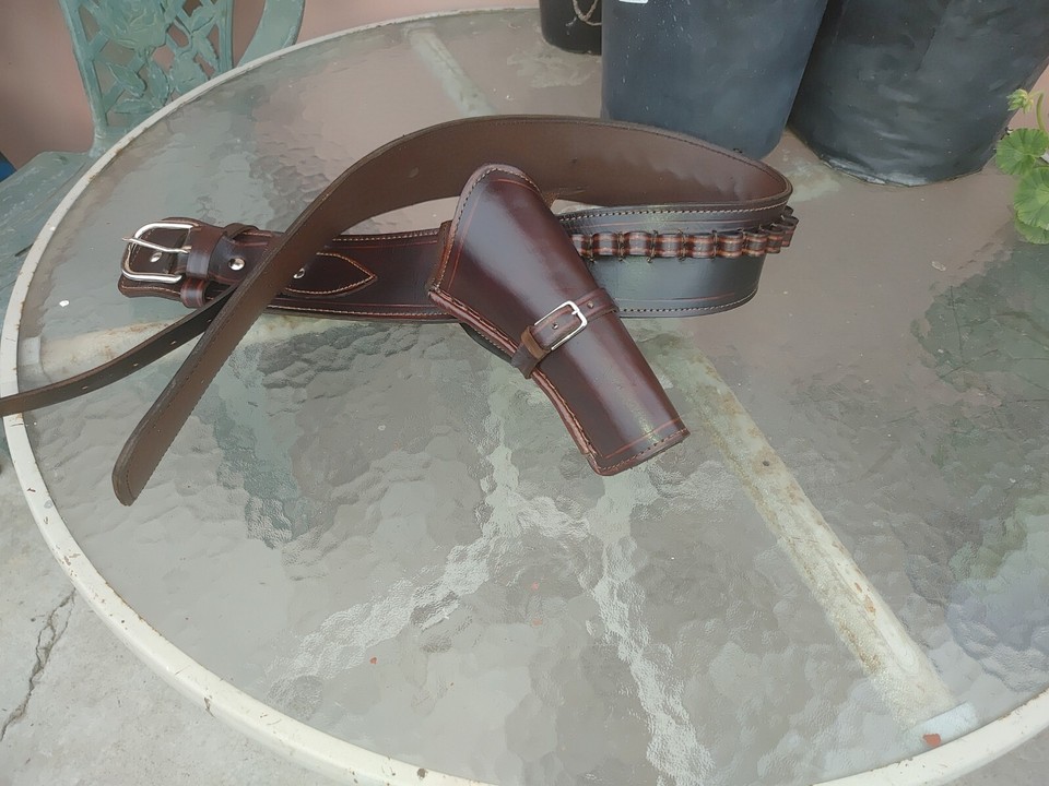 Western Cowboy Holster Belts Cross Draw | eBay