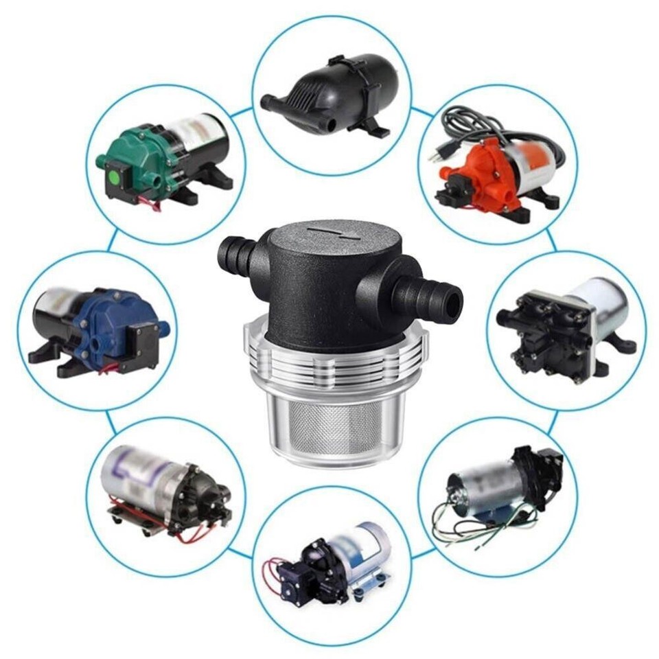 Water Pipe Filter Water Strainer 1/2 Inch 12mm Straight Plug ...