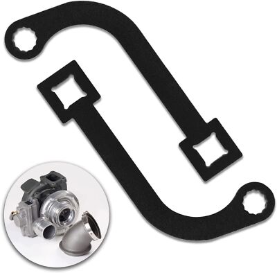 12MM + 15MM Turbo Charger Bolt Wrench Tool with 1/2" Drive for Cummins ...