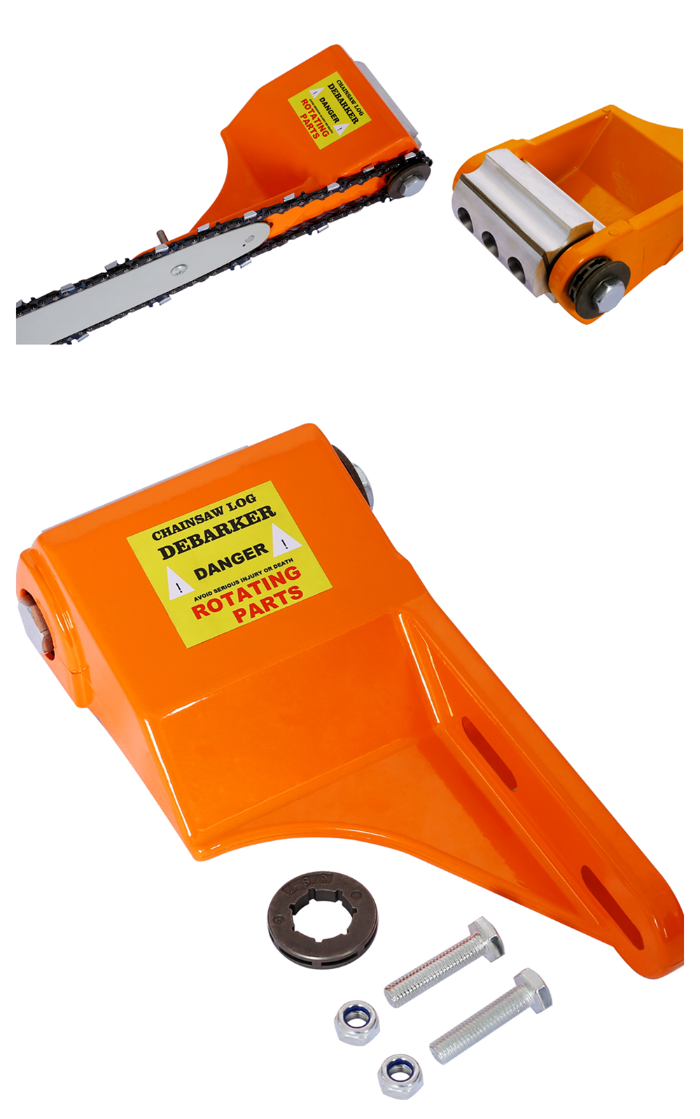 Log Peeler Log Debarking Tool As Chainsaw Debarker Attachment for Wood ...