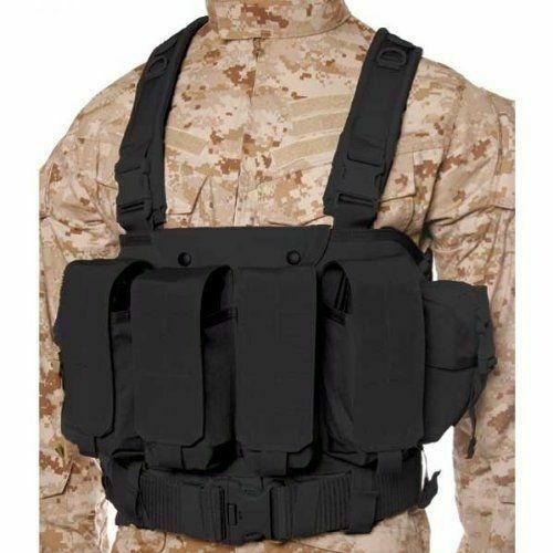 Blackhawk Commando Chest Harness Rugged 1000 Denier Black 55co00bk for ...