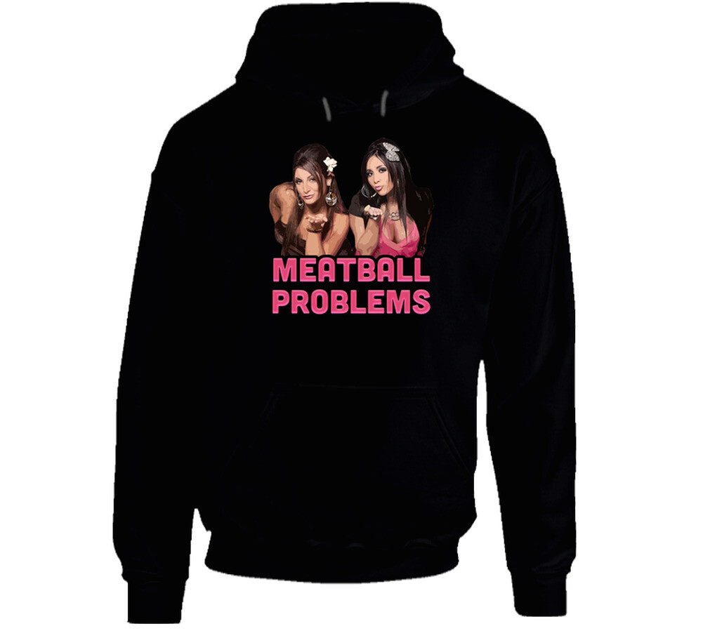 Meatball Problems Snooki Jersey Shore Hoodie | eBay.de