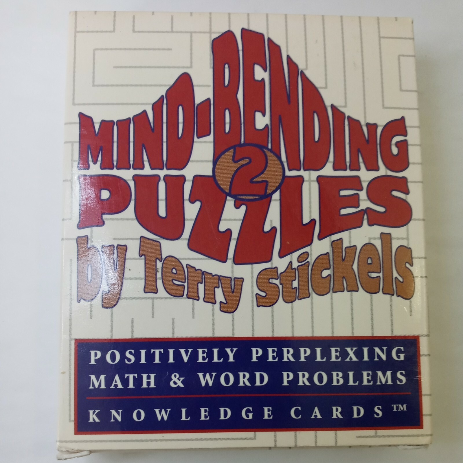 Mind-Bending Puzzles : Knowledge Cards by Terry H. Stickels (1998 ...