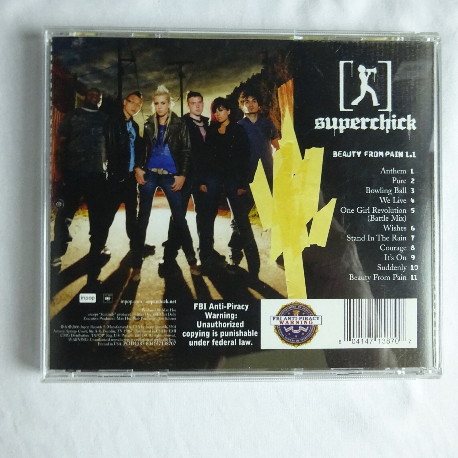 Superchick CD Beauty From Pain 1.1 | eBay