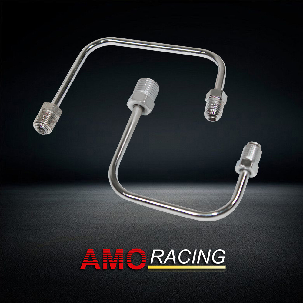 9/16" & 1/2" Chrome Proportioning Valve Bottom Mount Steel Lines Fits ...