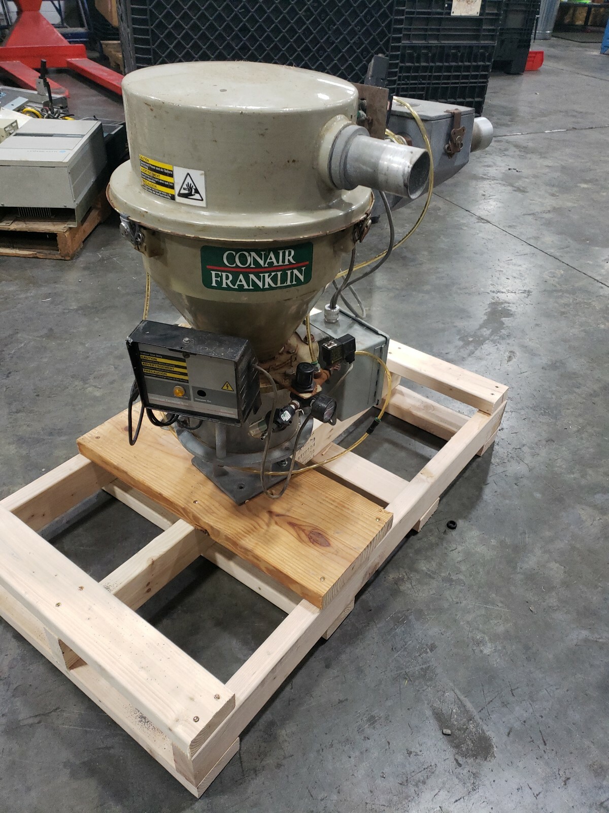 Conair DL12 Reciever / Loader / RV2 Ratio Valve And Glass Hopper ...