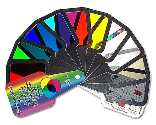 Color Paddles Set with Diffraction Gratings 7445056550575| eBay