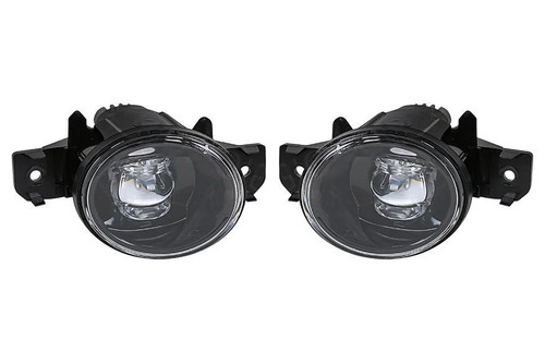 Renault Modus Front Fog Light Set LED Black Ultra White 04-12 Lamps ...