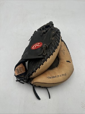 Rawlings Catchers Mitt Glove RCM30TMD 33” Lite Toe RHT Black Tan ...