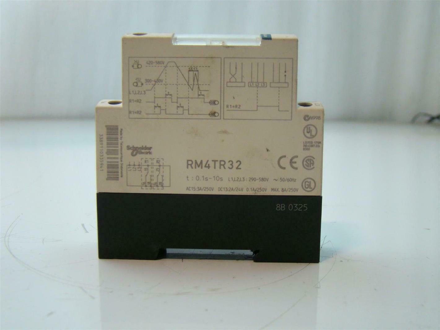 Telemecanique 8A/250V 50/60Hz RM4TR32 | eBay
