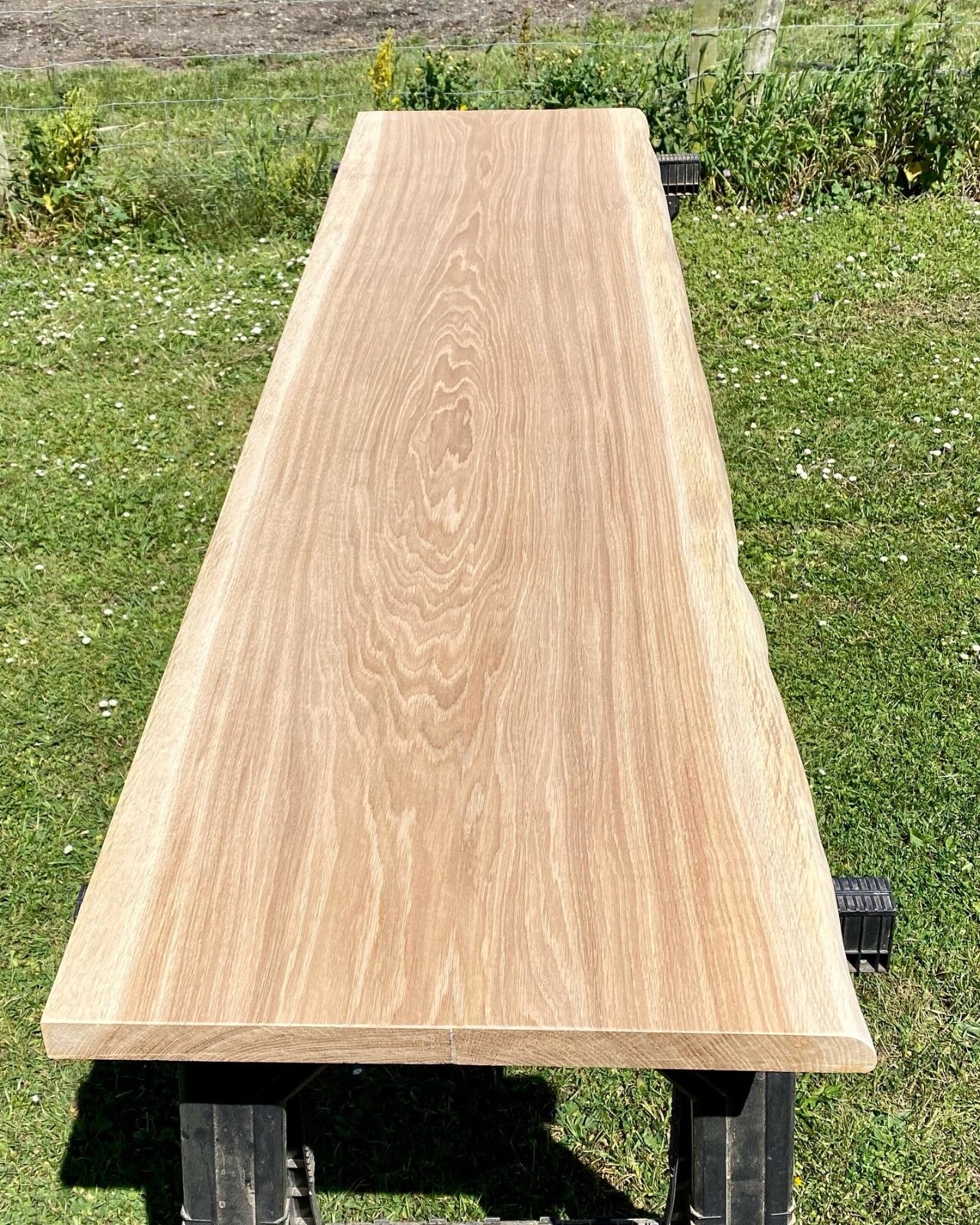 Waney Edge Oak window sills. oak slabs Kiln dried rustic oak window ...