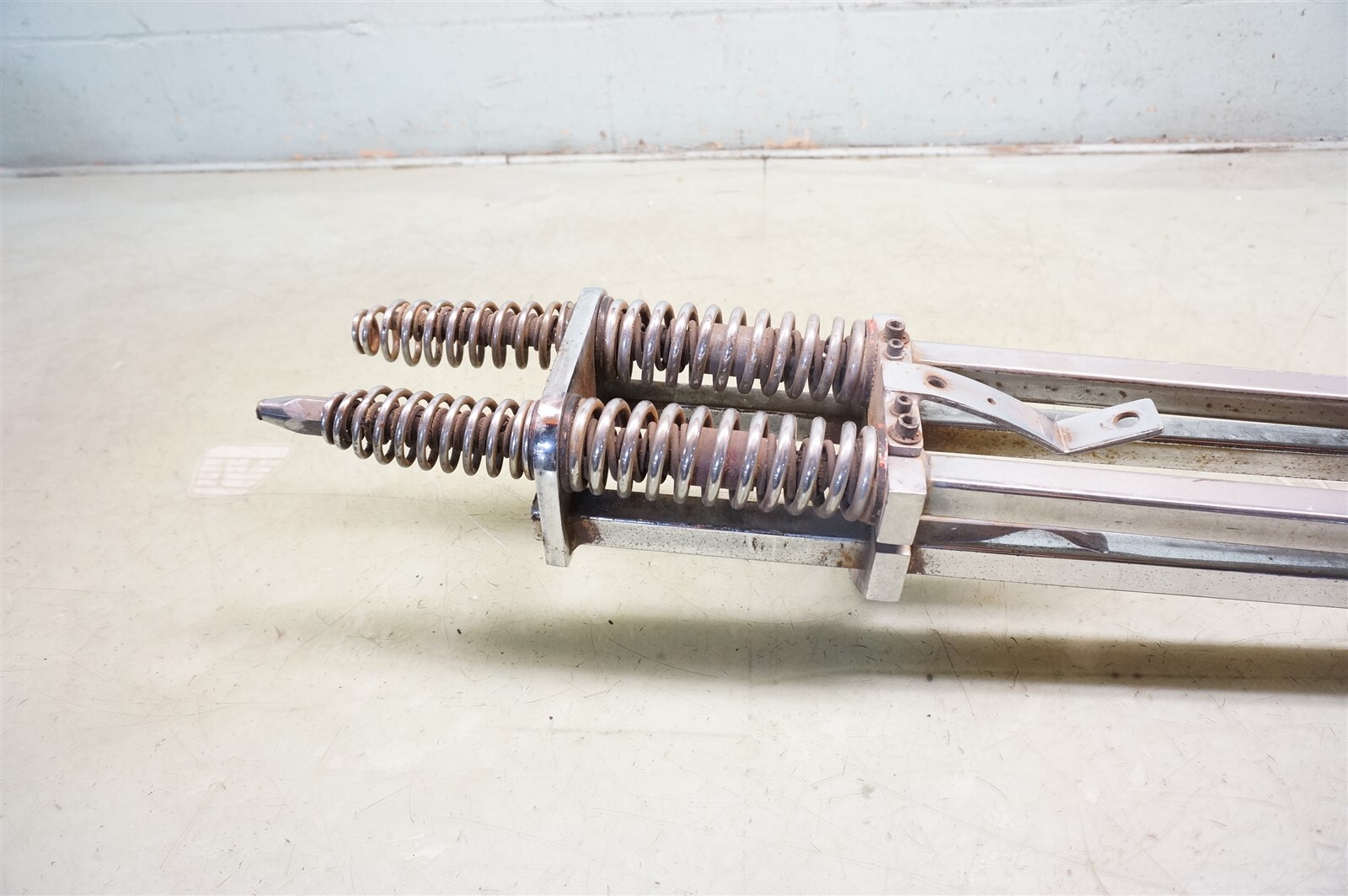 Harley Davidson Chopper Square Springer Forks Front End Aee Nice *TZ5 ...