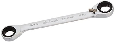 Blackhawk BW-0916R Double Box Reversible Ratcheting Wrench, 9/16" x 5/8 ...