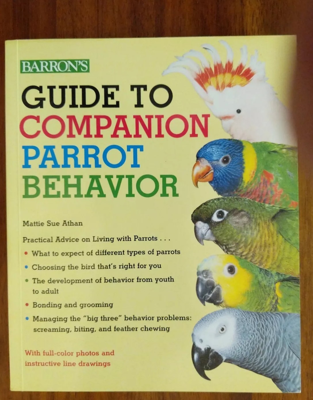 Guide to Companion Parrot Behavior by Mattie Sue Athan (1999, Trade ...