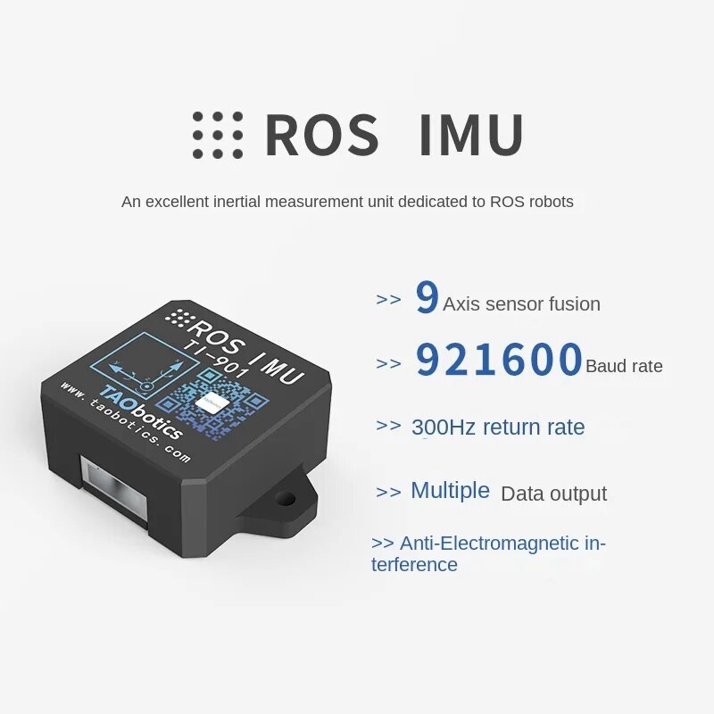 300Hz HFI-A9 9 Axis ROS Robot IMU Module Arhs Attitude Sensor USB ...