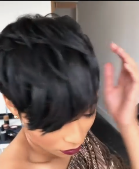 Short Pixie Cut Wig for Black Women Brazilian Human Hair Wigs None Lace ...