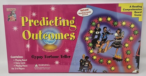 2002 Learning Well Predicting Outcomes Gypsy Fortune Teller Board Game ...