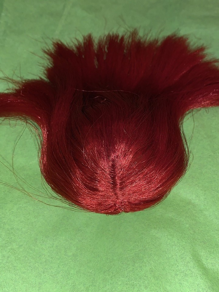 Vintage Barbie COLOR MAGIC LONG DARK RUBY RED WIG-( Wig ONLY!!!) NO ...