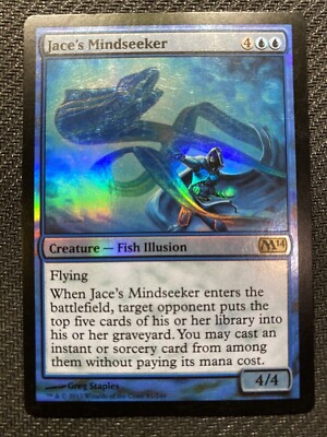 MTG - (R) M14 - Jace's Mindseeker FOIL NM | eBay Australia